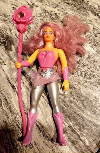 Vintage 1984 Glimmer Princess of Power She-Ra Doll - With Staff and ...