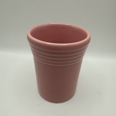 Fiesta Rose Pink Juice Tumbler Marked Fiestaware 6oz Capacity | eBay