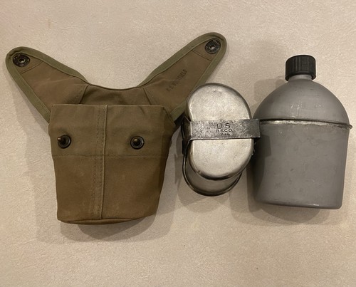 WW2 USMC P3 Canteen Set Named To Marine Occupation In China | eBay