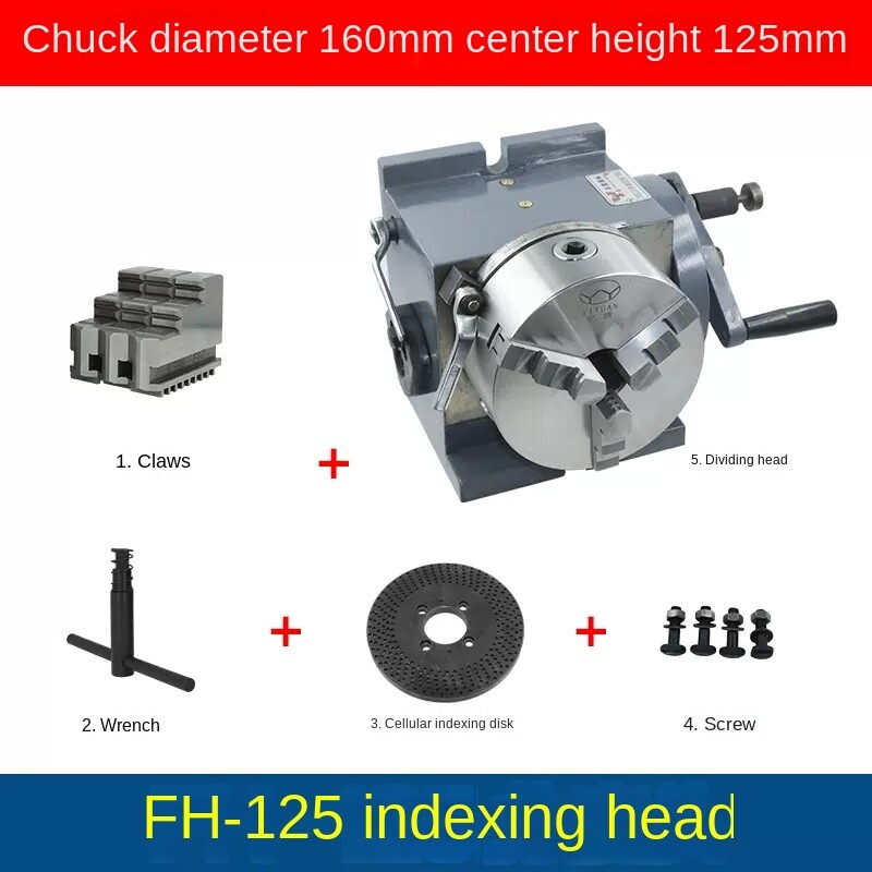 Universal Indexing Head Simple Vertical and Horizontal Manual Indexer ...