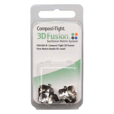 Garrison FXH200-M Composi-Tight 3D Fusion Firm Matrix Bands 6.1mm 50/Pk ...