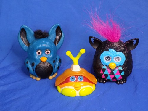 Furby McDonalds/Burger King Kids Meal Toys w/ Rare Snail Lot of 3 | eBay