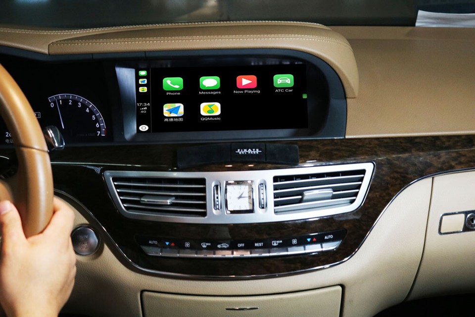 Android 13 Headunit Screen for Mercedes Benz S Class W221 2006-2013 ...