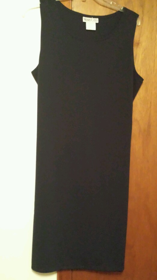 Michael Mims/Kathy Cole sleeveless dress with sheer jacket nwot NAVY | eBay