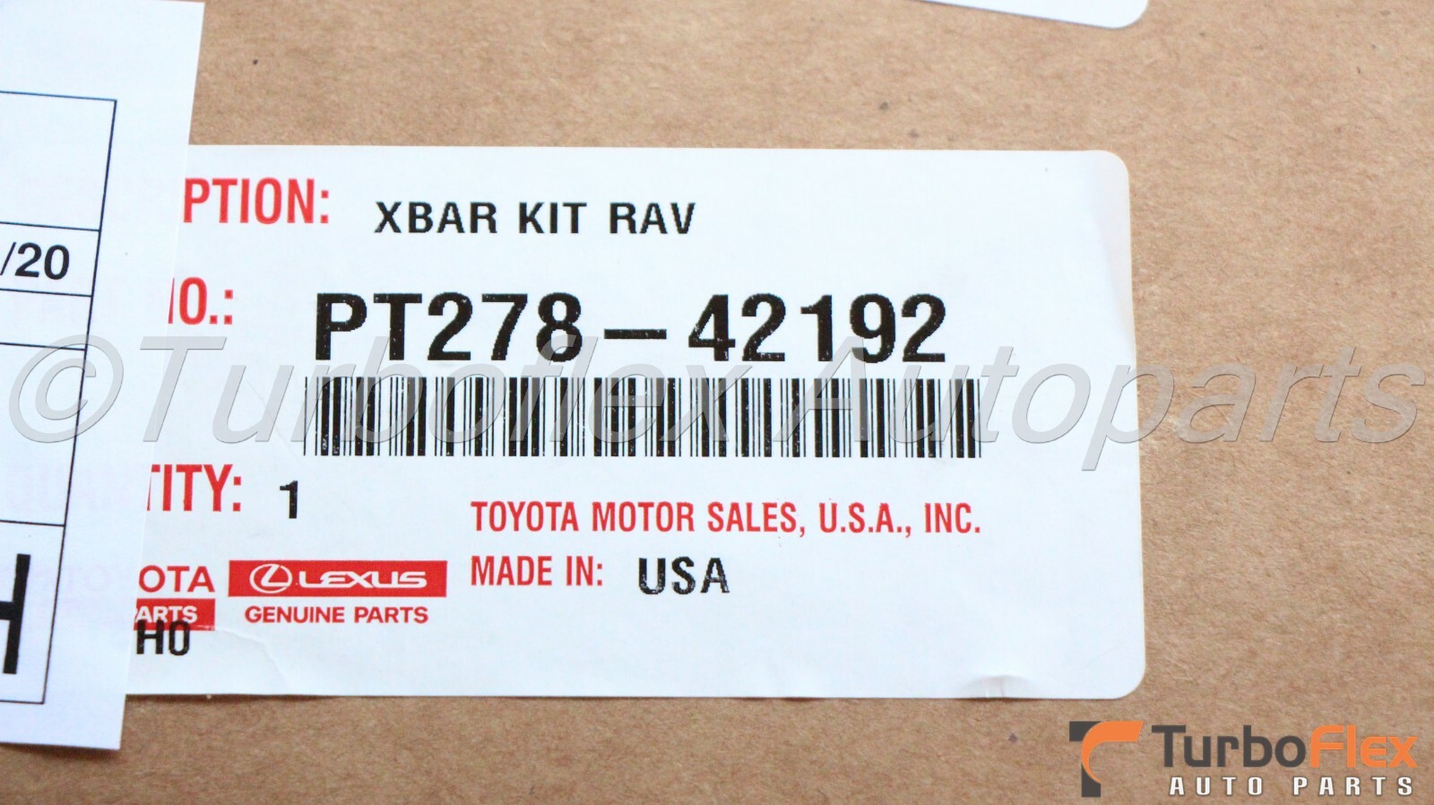 Toyota RAV4 2019-2025 Roof Rack Cross Bars Genuine PT278-42192 | eBay