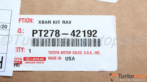 Toyota RAV4 2019-2025 Roof Rack Cross Bars Genuine PT278-42192 | eBay