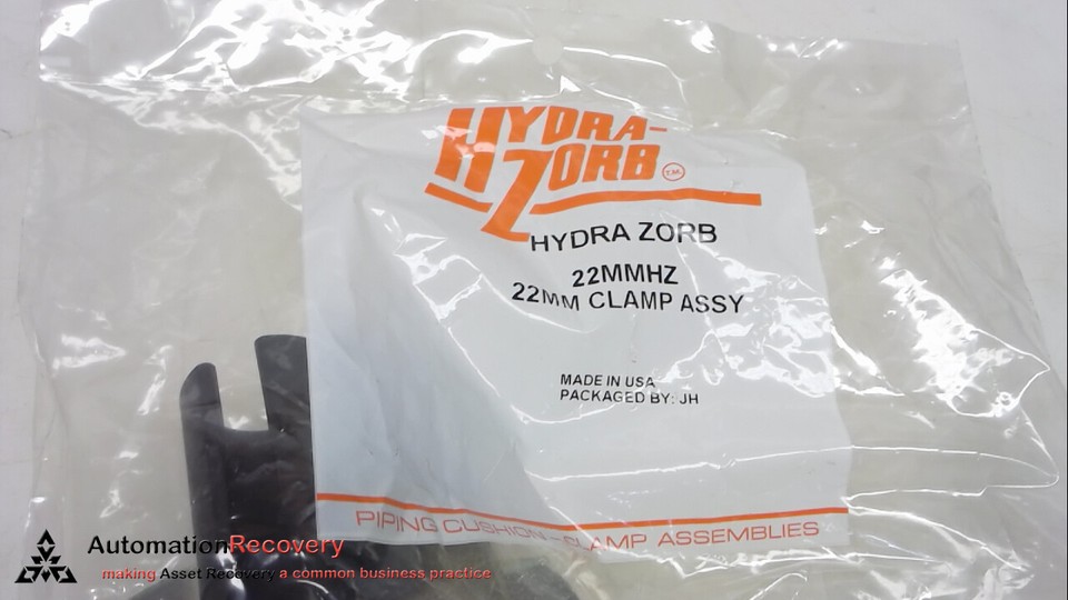 HYDRA-ZORB 22MMHZ CUSHION CLAMP PIPE ASSEMBLY, 22MM, SEE DESC #314826 ...