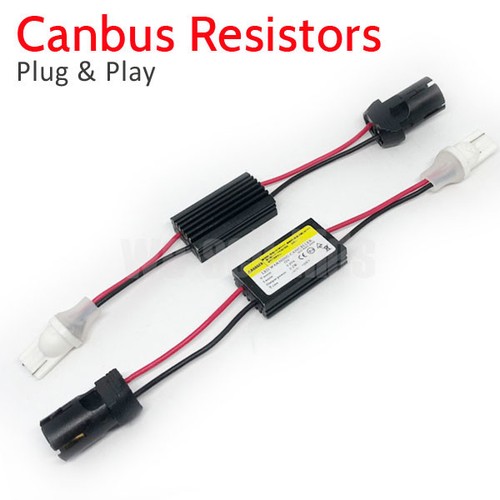 2x LED 5W SIDE LIGHT LOAD RESISTOR NO ERROR 501 W5W T10 FREE CANBUS | eBay