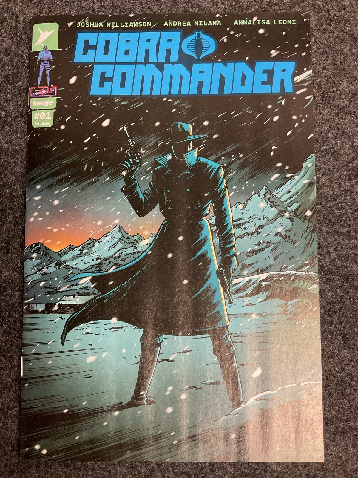 Cobra Commander #1 1:10 Variant Cover GI Joe Transformers Image ...