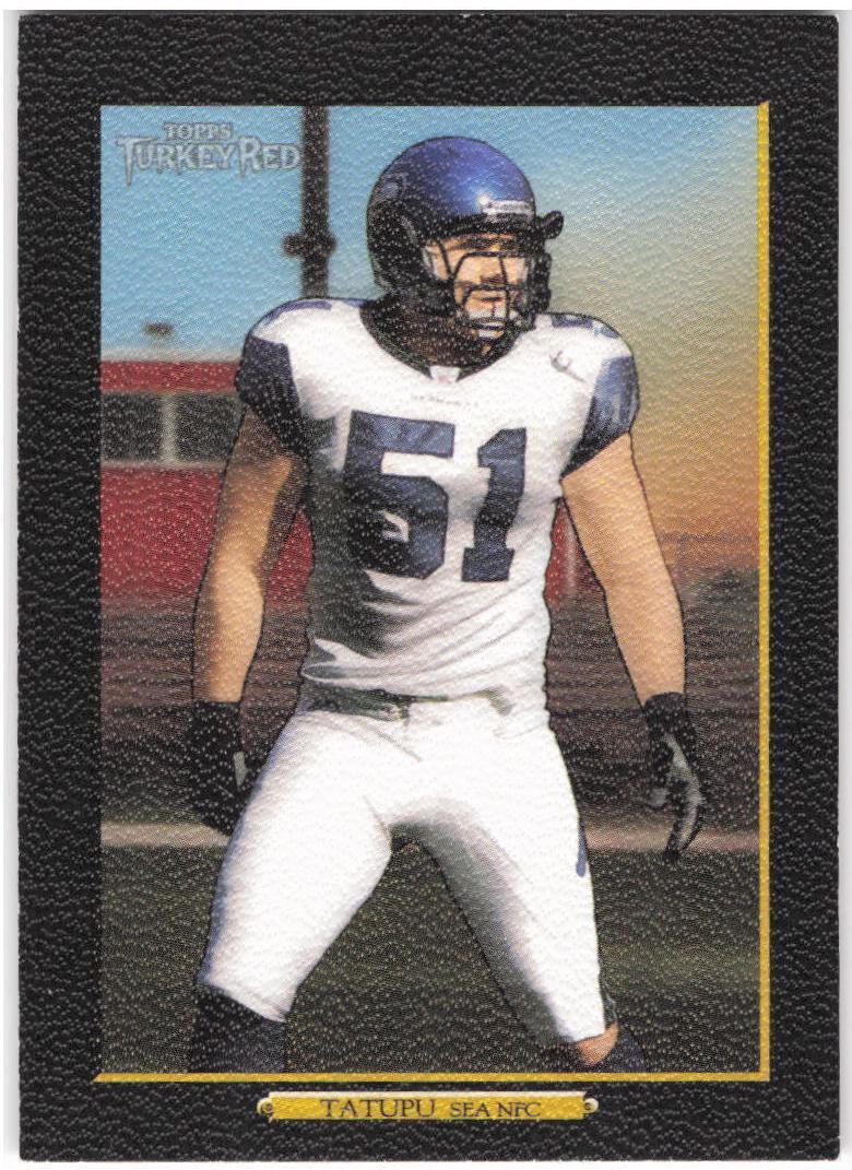 2006 Topps Turkey Red - Lofa Tatupu #36 Black for sale online | eBay