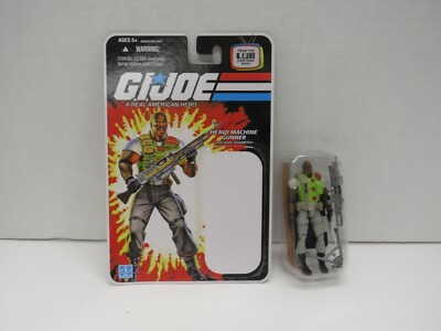 Roadblock Heavy Machine Gunner G.I. JOE COBRA 25th Anniversary COMIC ...
