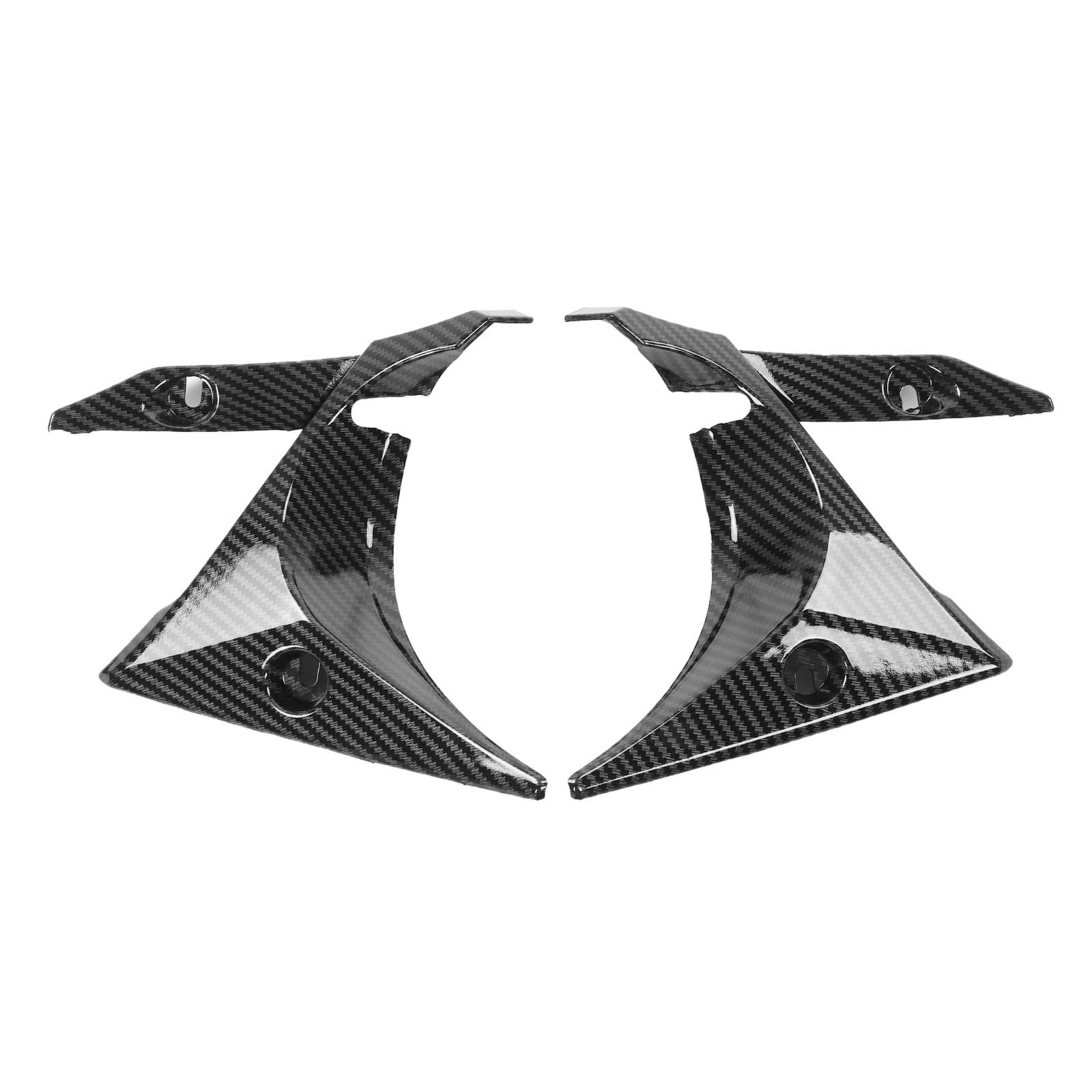 Motorcycle Fairing Upper Side Inner Cowling Air Deflector Mid Frame ...