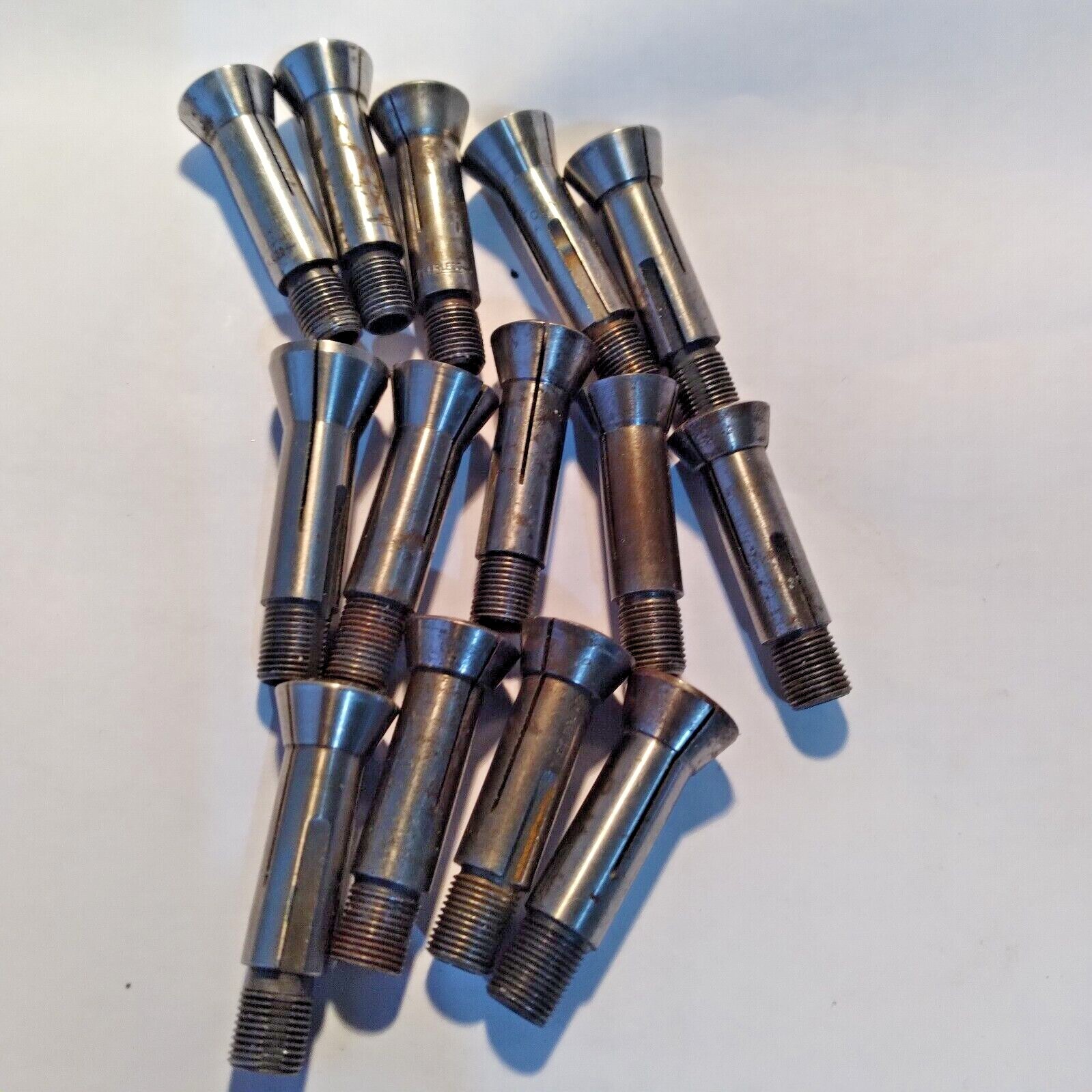 WOLFJAHN DERBYSHIRE BOLEY PEERLESS 8mm WATCHMAKER LATHE COLLETS MANY ...