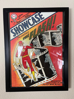 Showcase #4 Iconic Flash 1956 Cover Image 9x12 FRAMED Art Print DC ...