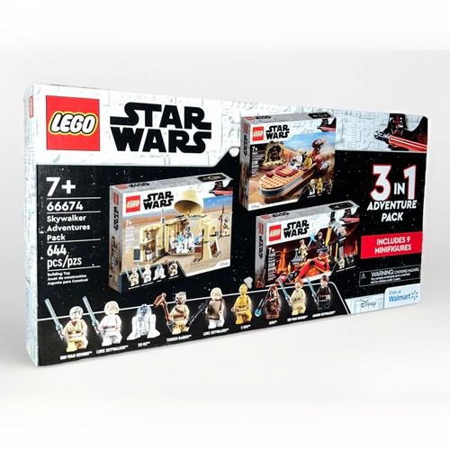 NISB LEGO Star Wars 3-In-1 Set 66674, Sets 75269 75270 & 75271 And 9 ...