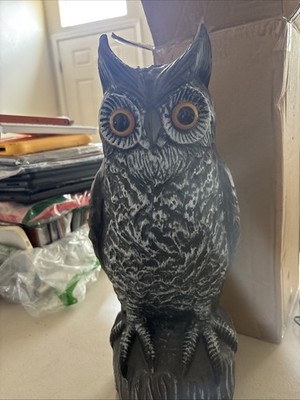 owl fake statue/decoy | eBay