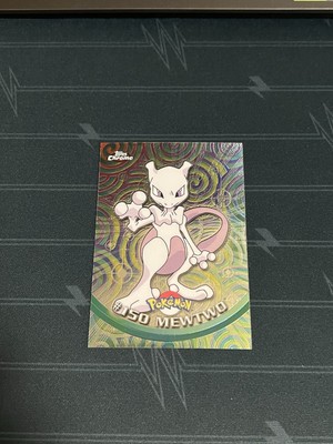 2000 Pokemon Topps Chrome Mewtwo #150 TV Animation Edition Holo Foil | eBay