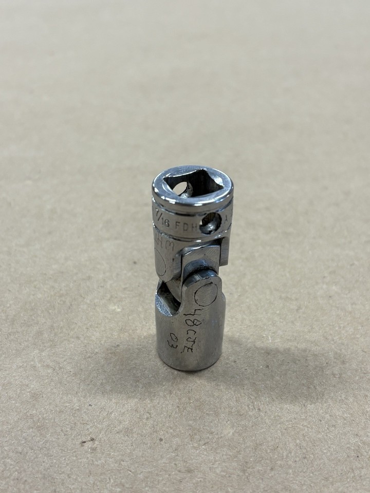 Snap-on 7/16" FDHU14A 3/8" drive Universal Swivel Socket | eBay