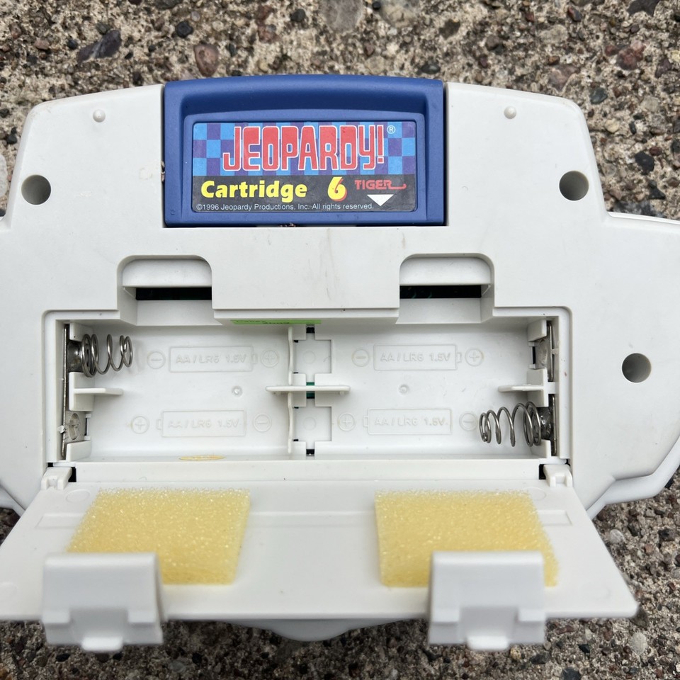 Hasbro Handheld Jeopardy Game 1990 Untested | eBay