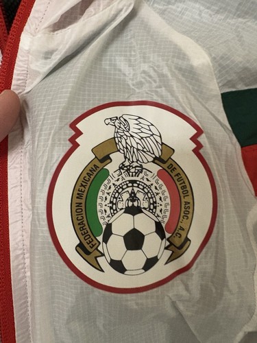 Adidas Mexico 2014 Anthem Jacket S Windbreaker Brazil FIFA World Cup ...