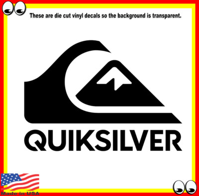 Quiksilver Sticker Decal for car van truck tool box lunch | eBay
