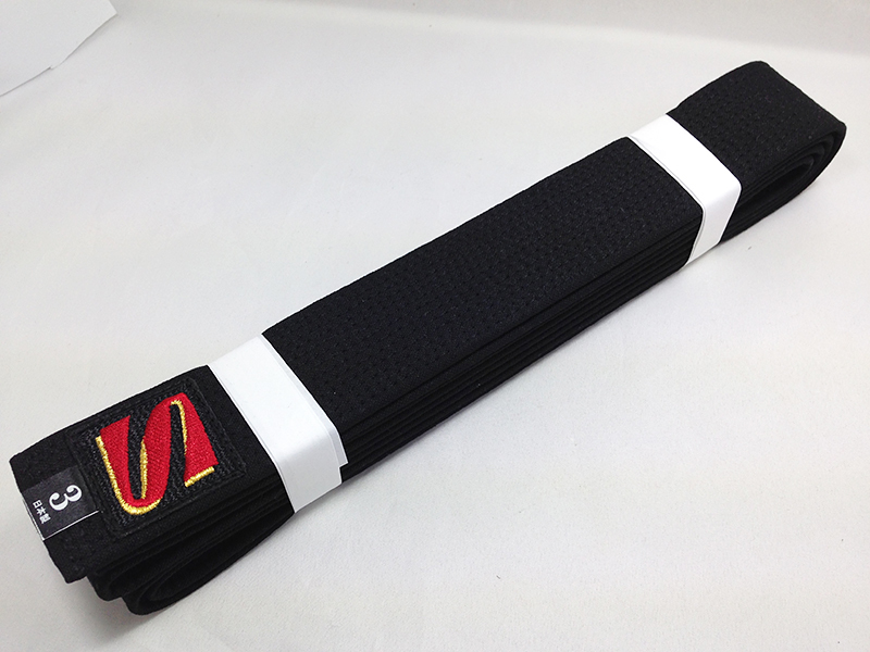 KUSAKURA JAPAN Judo Black Kuro Obi Belt IJF Official JOXB judogi 13 ...