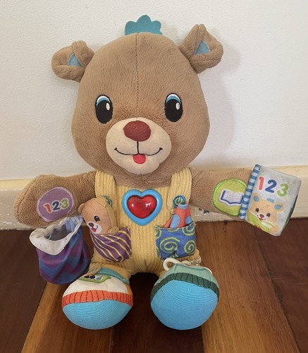 VTech My Friend Alfie Teddy Bear Soft Toy Educational Works Batteries ...