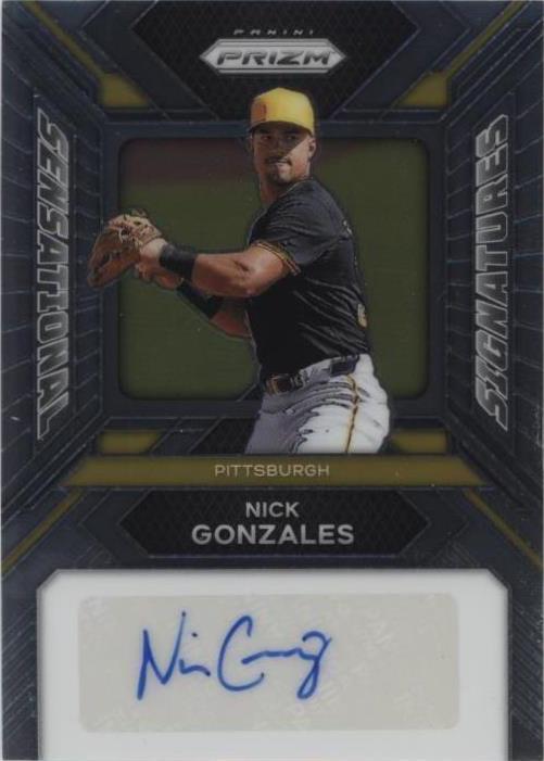 2024 Panini Prizm - Sensational Signatures Nick Gonzales #SS-NG (AU, RC ...