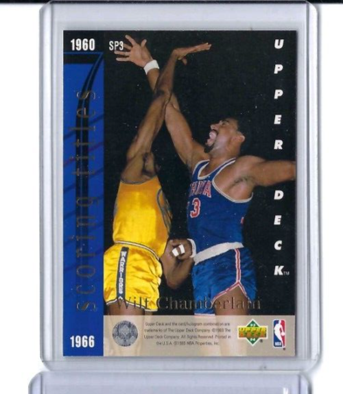 1993-94 Upper Deck Michael Jordan Wilt Chamberlain Seven Straight #SP3 ...
