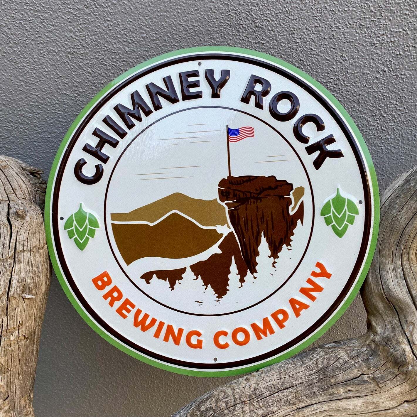 Chimney Rock Brewing Co Tin Tacker Metal Beer Sign | eBay