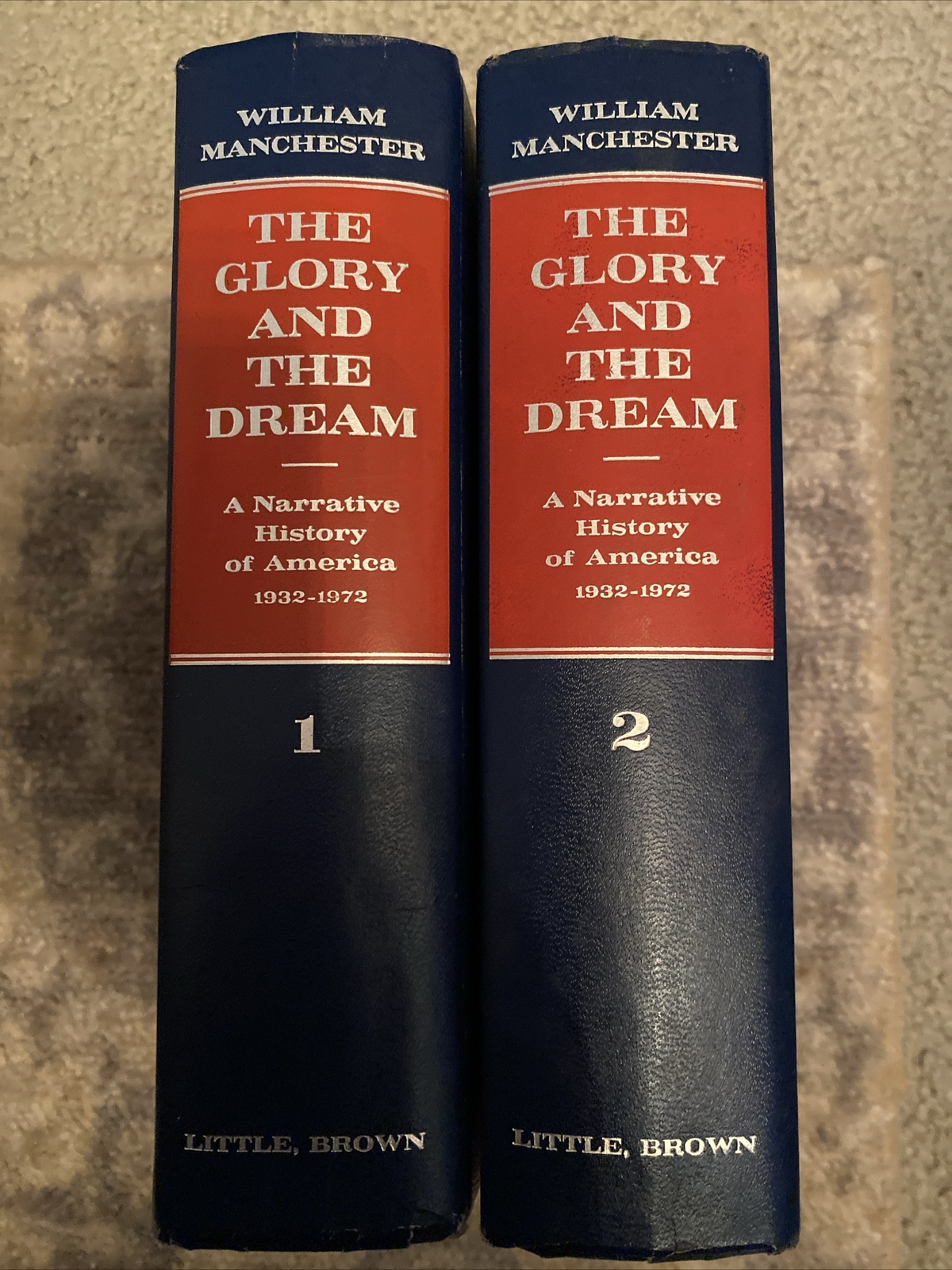 The Glory And The Dream Books 1&2 B76 | eBay