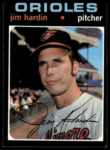 1971 Topps #491 Jim Hardin | eBay
