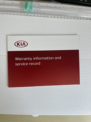 Kia Service History Book Blank | eBay