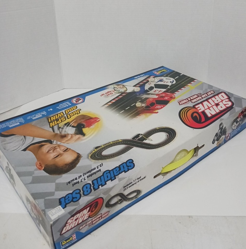 REVELL SPIN DRIVE Slot Car Racing With A Twist. 1:43 Scale, Tested | eBay