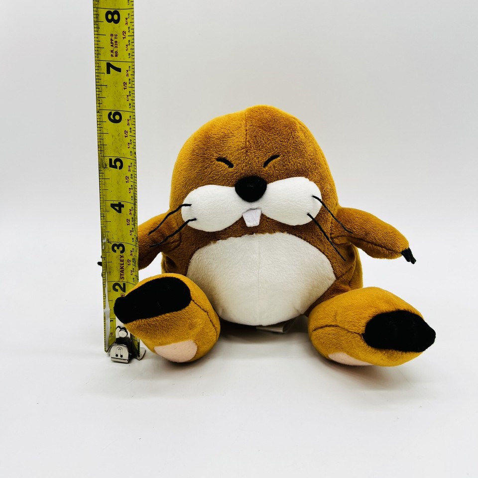 Super Mario Bros Monty Mole Sanei 2014 Plush 6" Stuffed Toy Doll Japan ...