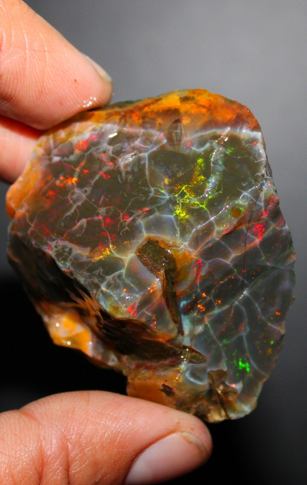 Red Fire Opal