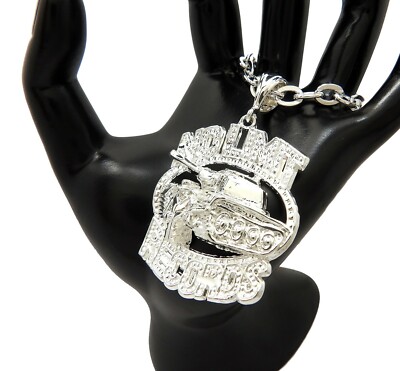 Hip Hop NOLIMIT RECORDS Pendant & 6mm 18", 20", 24", 30" Link Chain ...