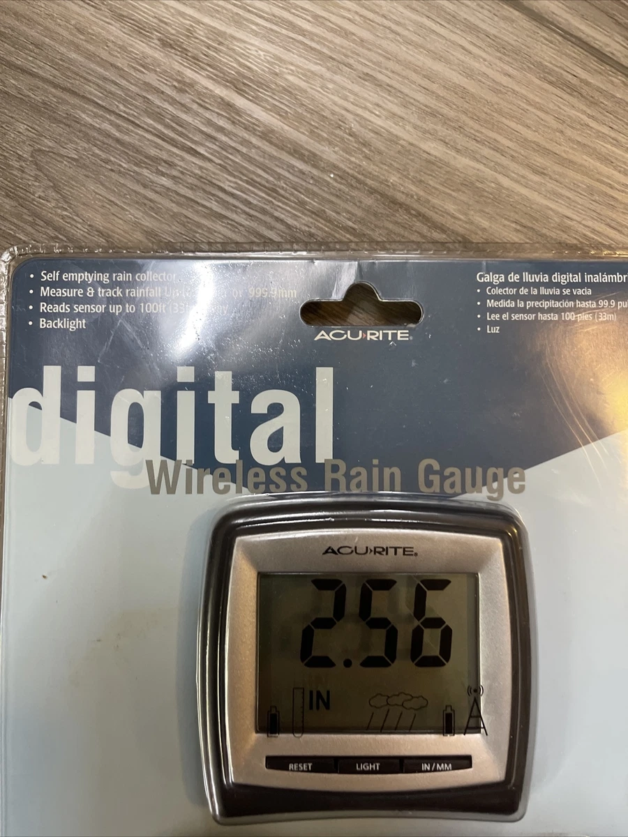 Digital Wireless Rain Gauge