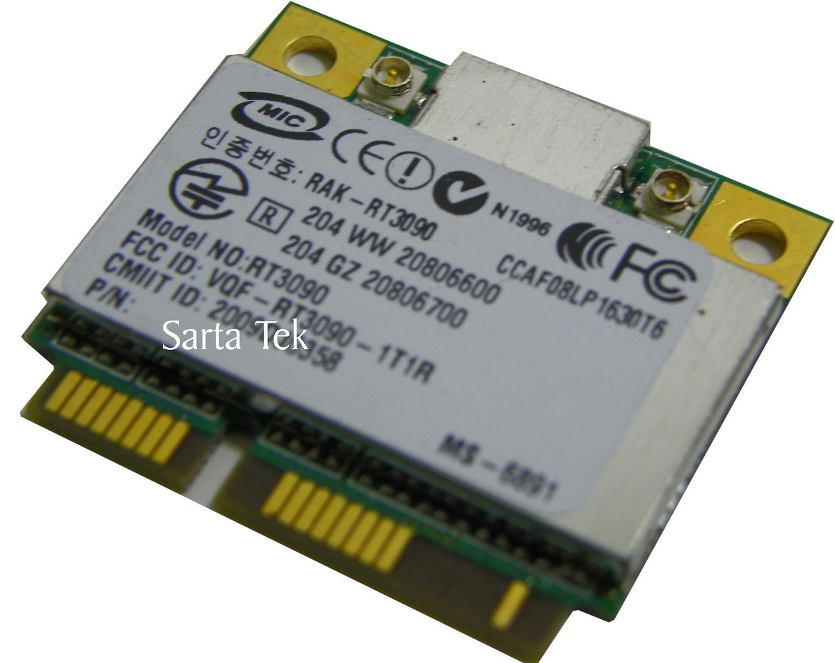 Ralink Rt3090 Half Mini Pcie Wlan Wireless Wifi Card For Ralink RT5390