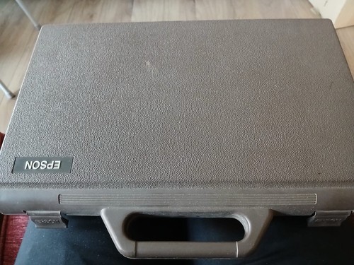 the world's first laptop computer epson hx-20 With Power Cable And Case ...