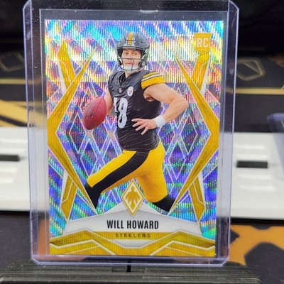 2025 Phoenix - Will Howard WAVE /199 (RC) ROOKIE STEELERS | eBay