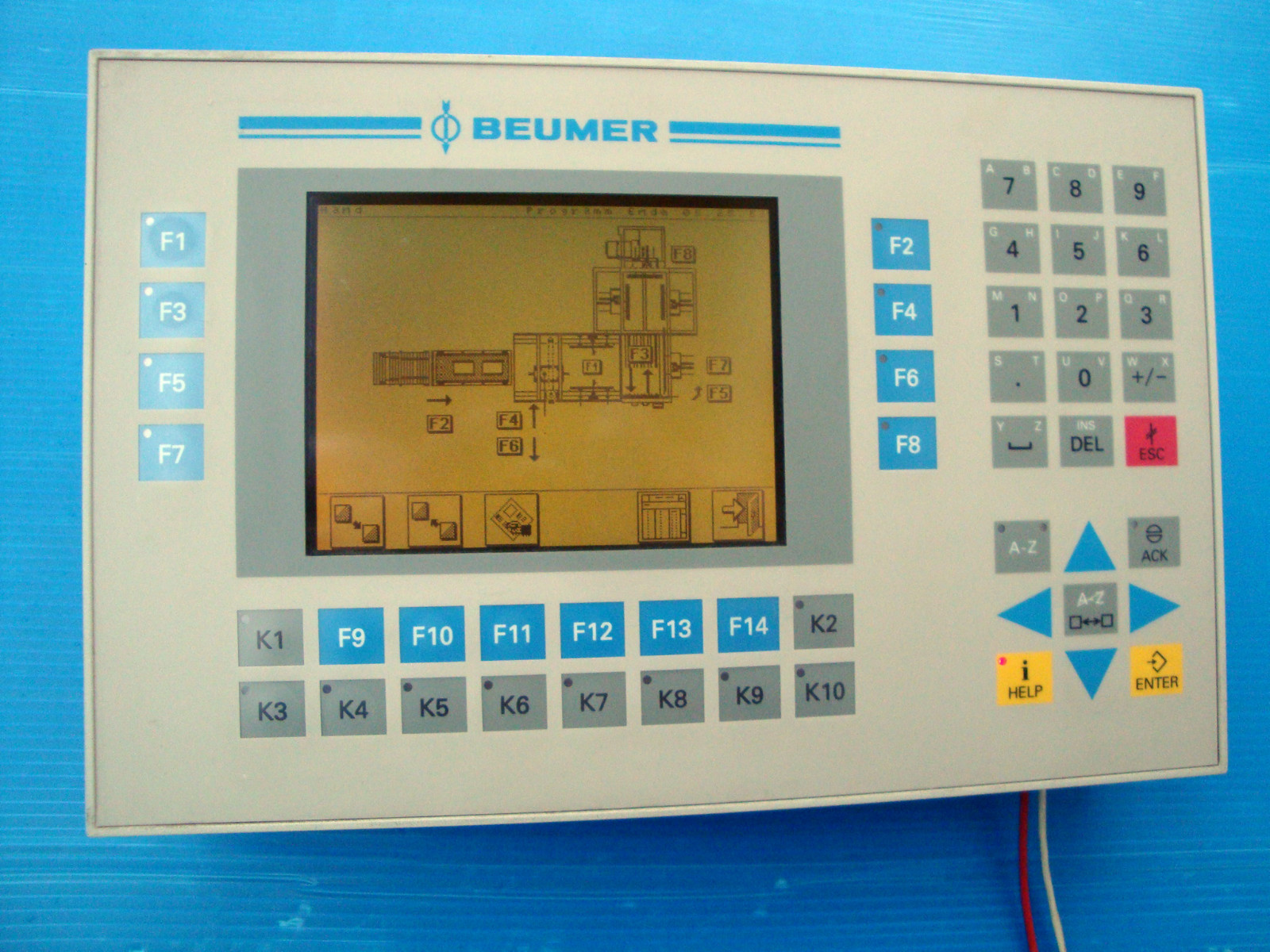 SIEMENS PANEL OP25 6AV3525-1EA01-0AX0 OEM VERSION BEUMER 6AV3525-1EA01 ...