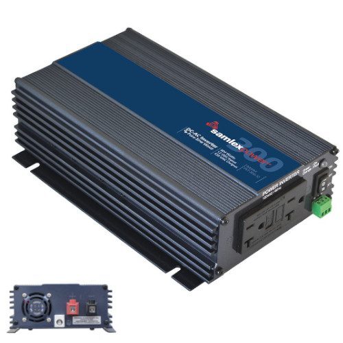 Samlex PST-300-12 Pure Sine Wave Inverter, PST Series 300 Watt (300 ...