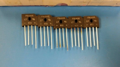 (5PCS) PBU406 Diode Rectifier Bridge Single 800V 4A 4-Pin PBU | eBay