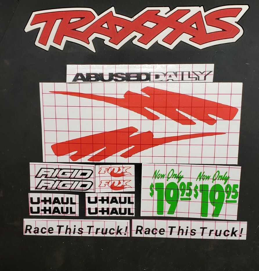 UDR U-HAUL Sticker Set | eBay