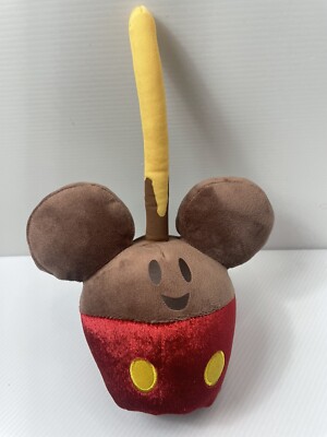 Disney Park Exclusive 2018 11" Mickey Mouse Candy Apples Plush Toy NEW ...