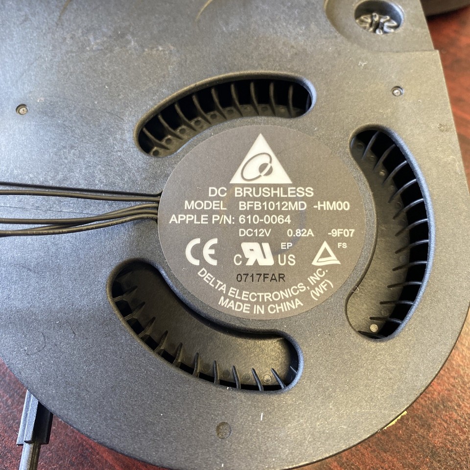 Delta Electronics BFB1012MD Apple Fan | eBay