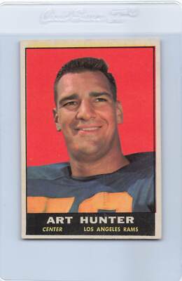 1961 Topps #53 Art Hunter Rams NM *DA-C7616 | eBay