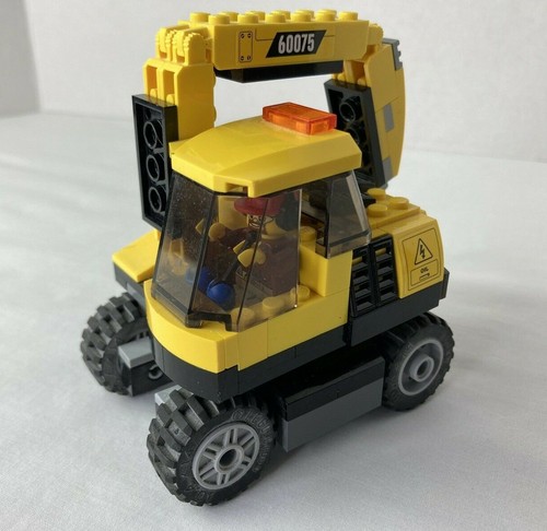 Lego City 60075 Excavator with Minifigure Bag 1 Incomplete As Is What ...