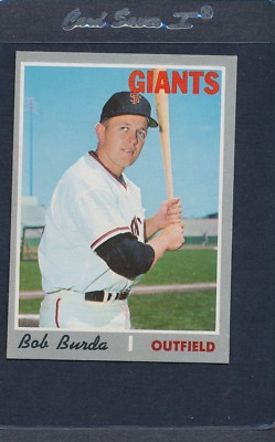 1970 Topps #357 Bob Burda Giants EX/MT *6740 | eBay